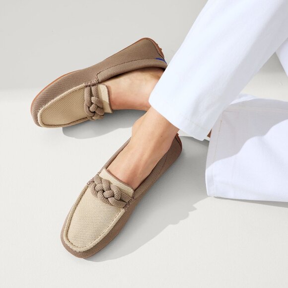 Rothy's | Shoes | Rothys The Braid Driver Latte Foam Size 85 | Poshmark